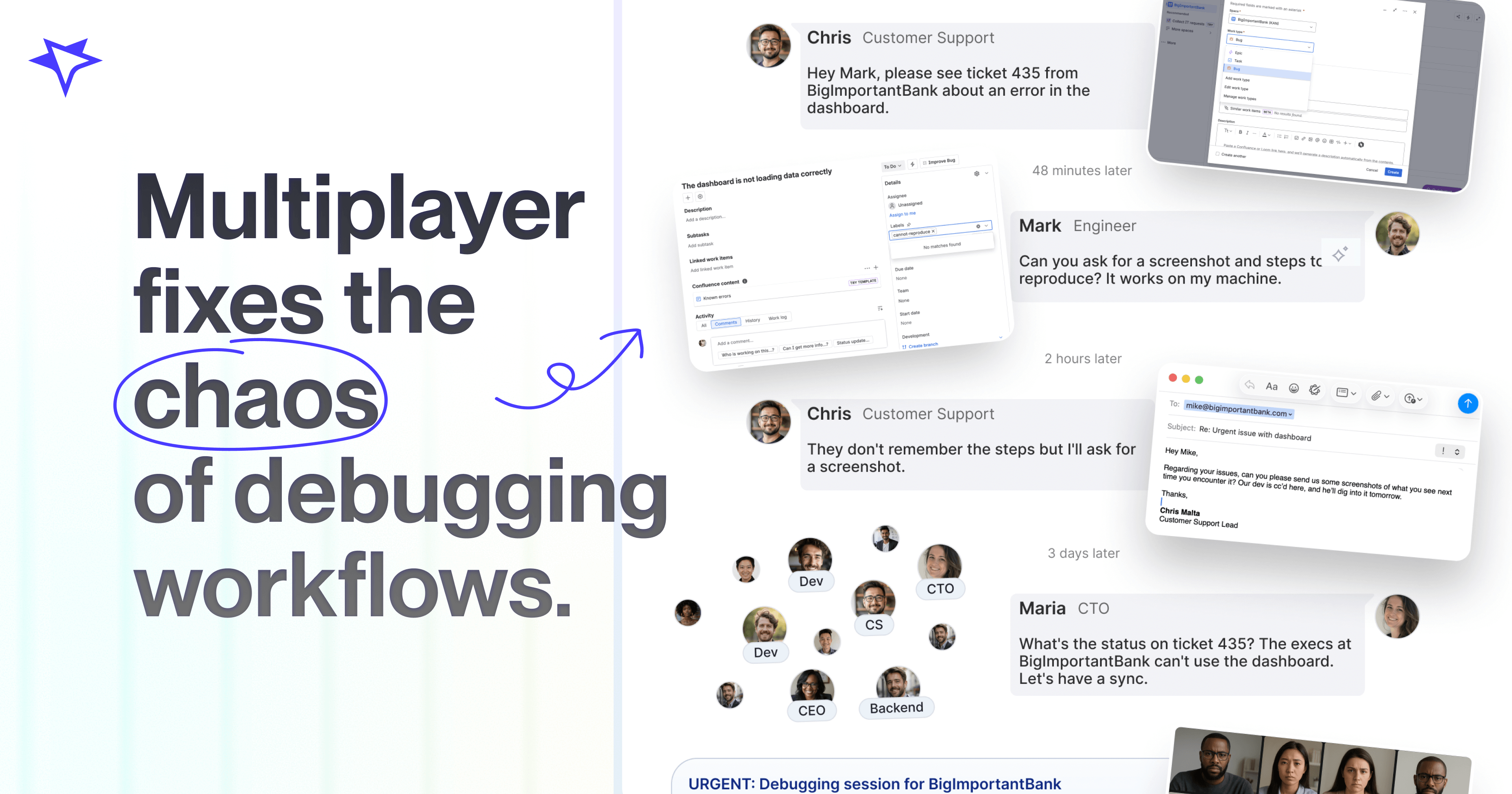 System dashboard | Multiplayer Documentation | Setup Guides for Full-Stack Session Recordings & More